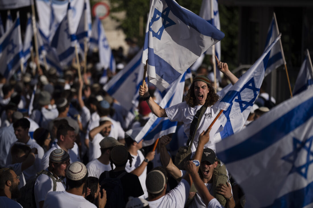 Israeli nationalists march in Jerusalem as a far-right minister boasts ...